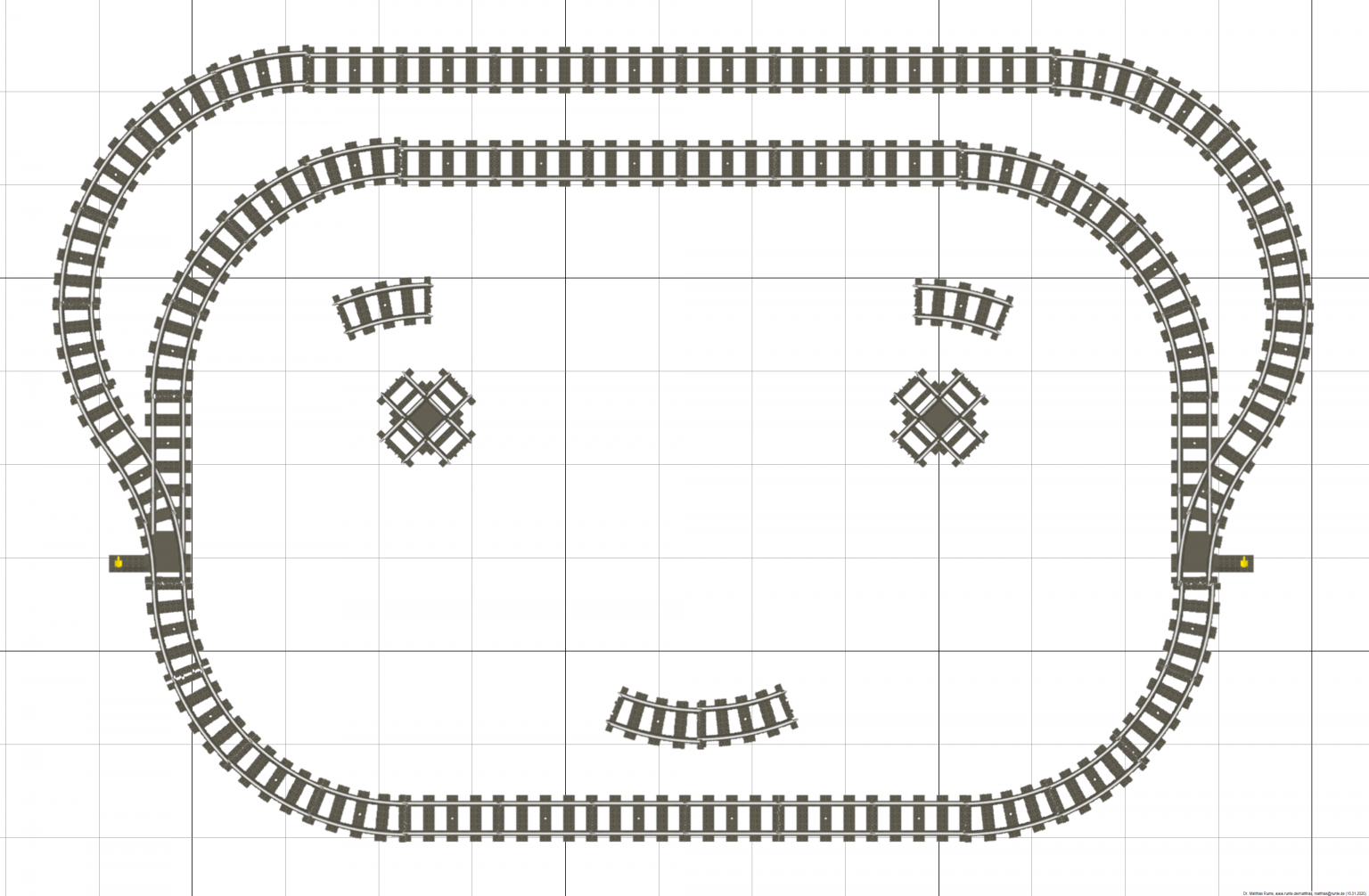 Pure LEGO Sample Layouts – MattzoBricks