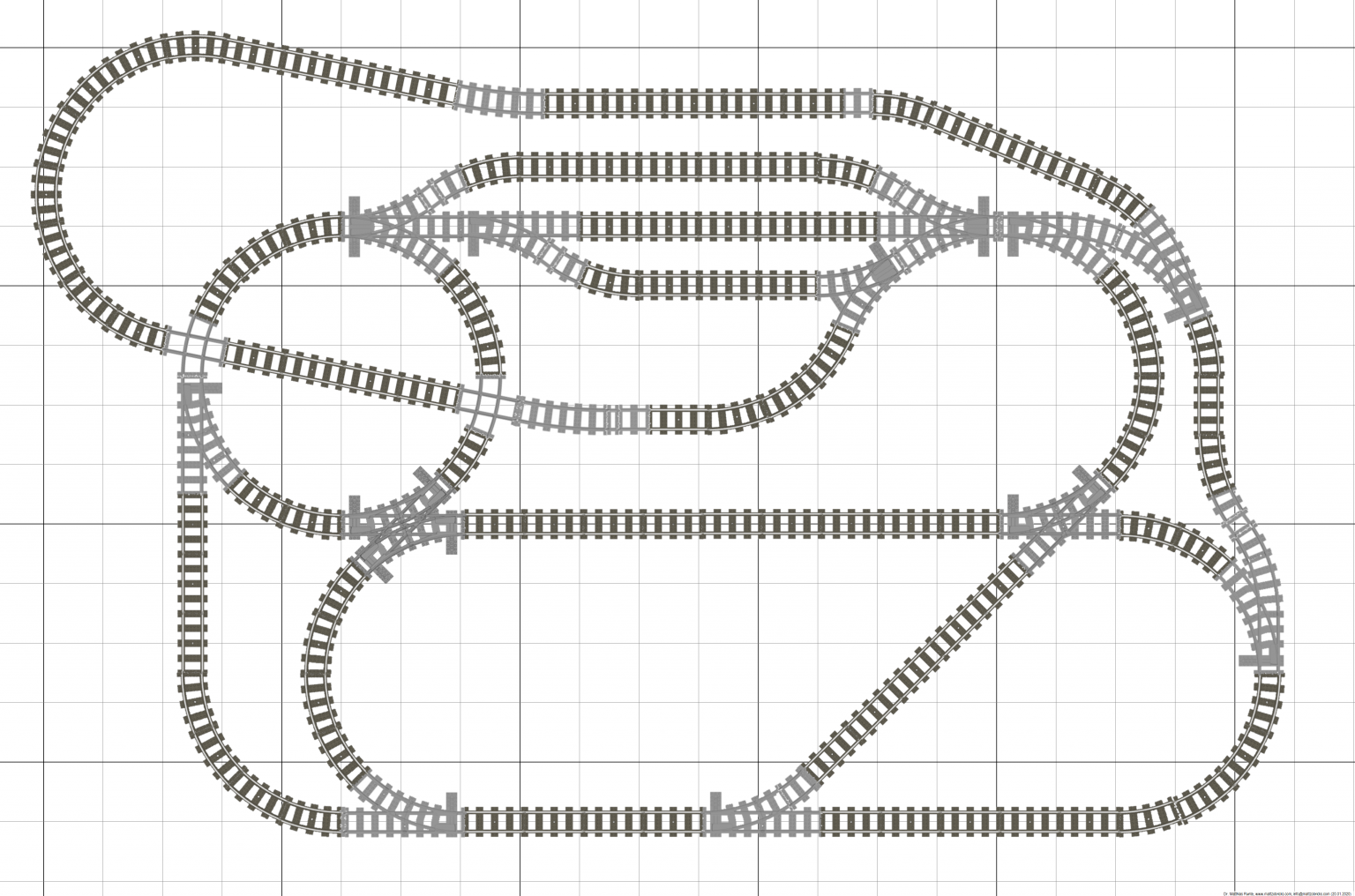 TrixBrix Sample Layouts – MattzoBricks