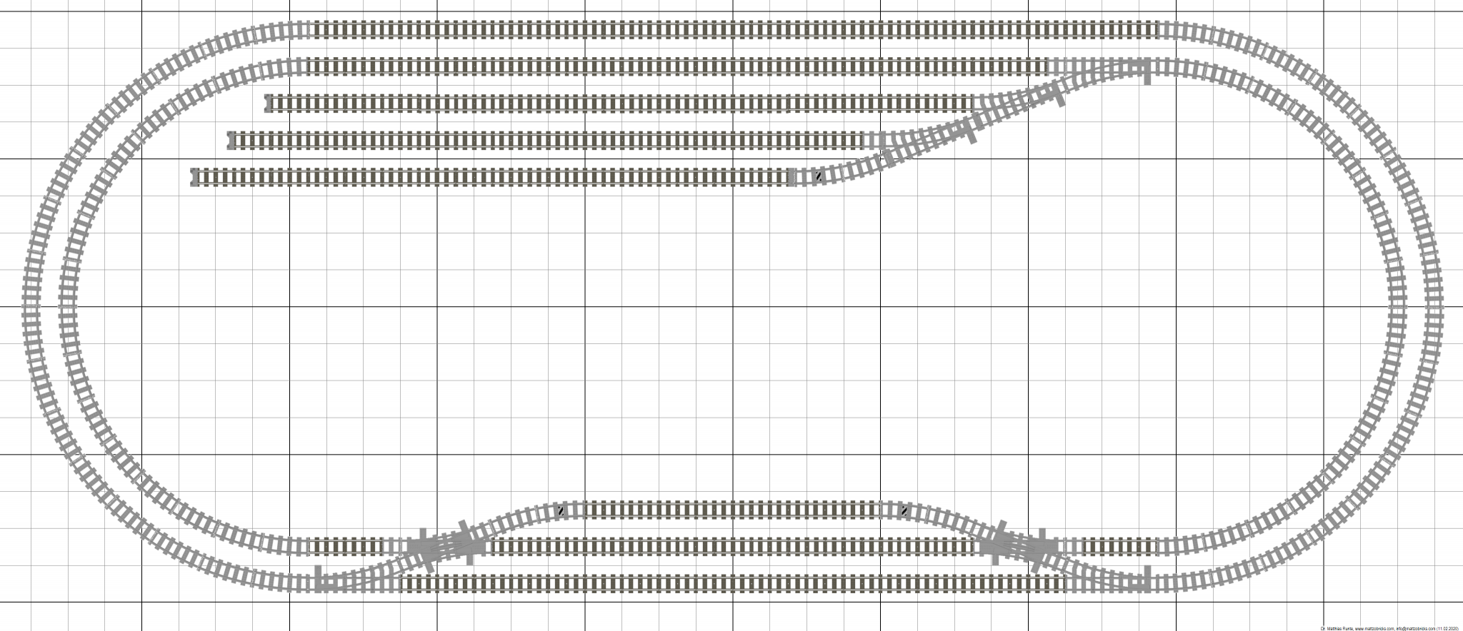 TrixBrix Sample Layouts – MattzoBricks