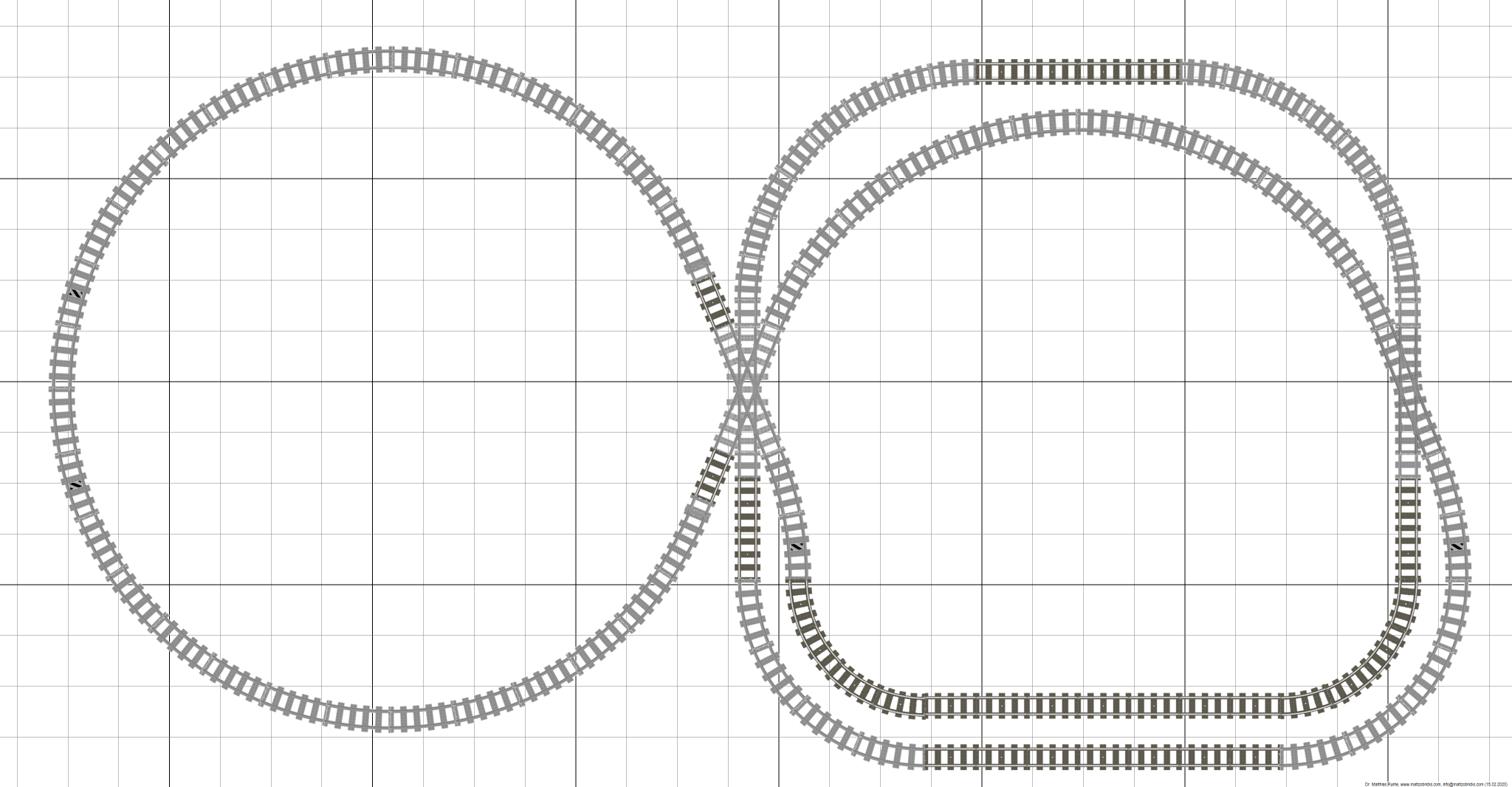 TrixBrix Sample Layouts – MattzoBricks