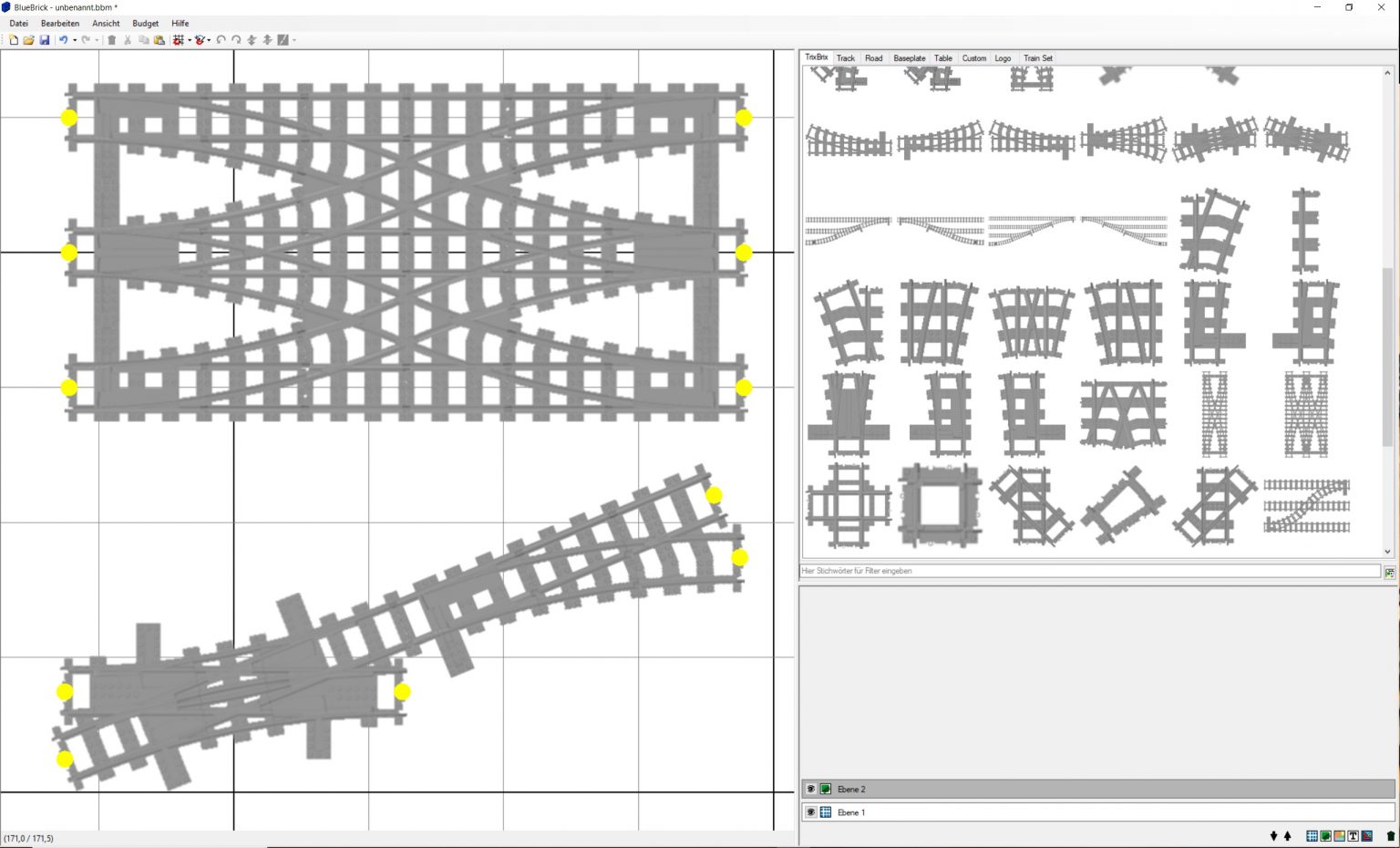 TrixBrix Track Library for Bluebrick – MattzoBricks