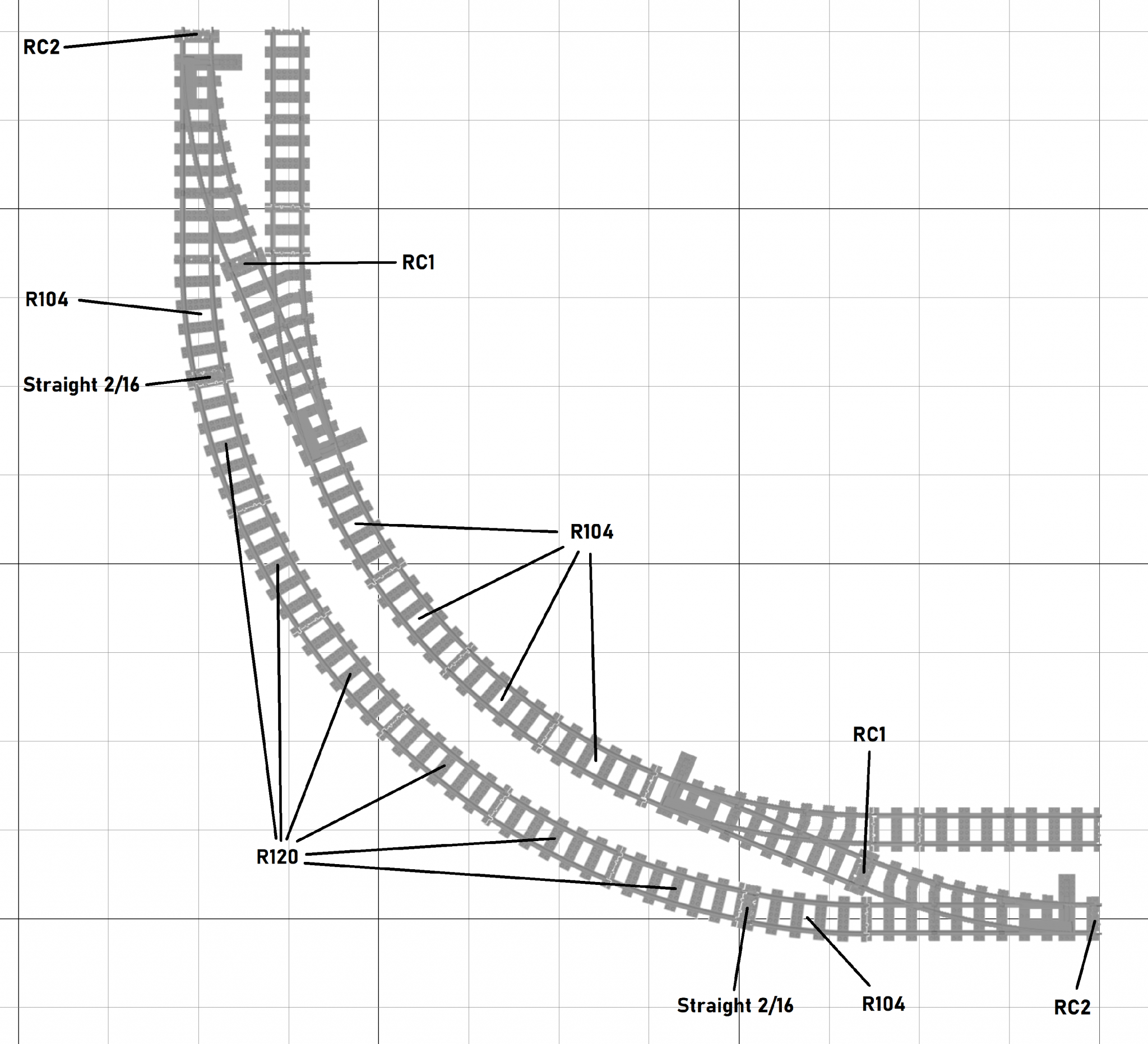 Geometry: R104 System – MattzoBricks