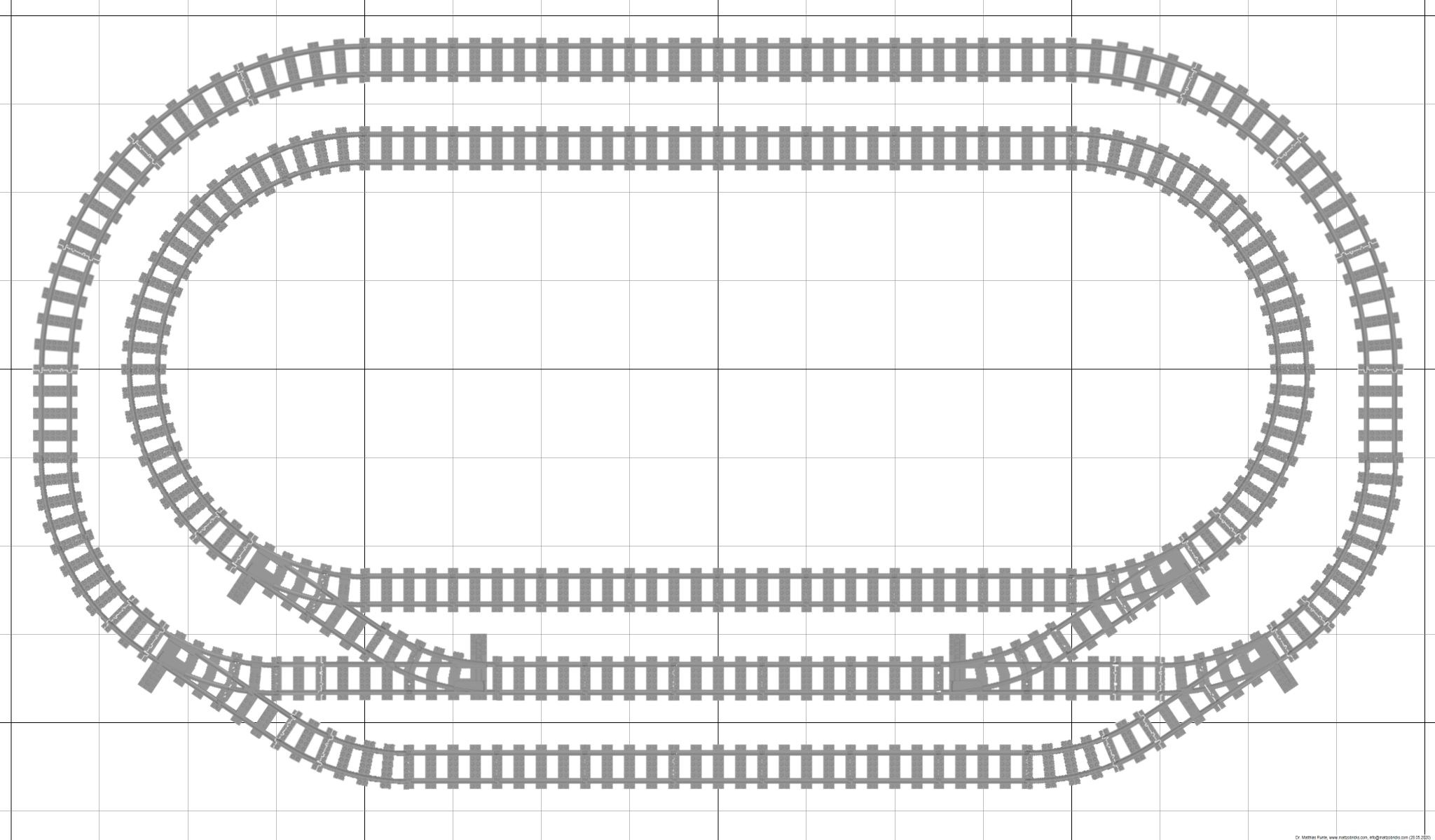 TrixBrix Sample Layouts – MattzoBricks