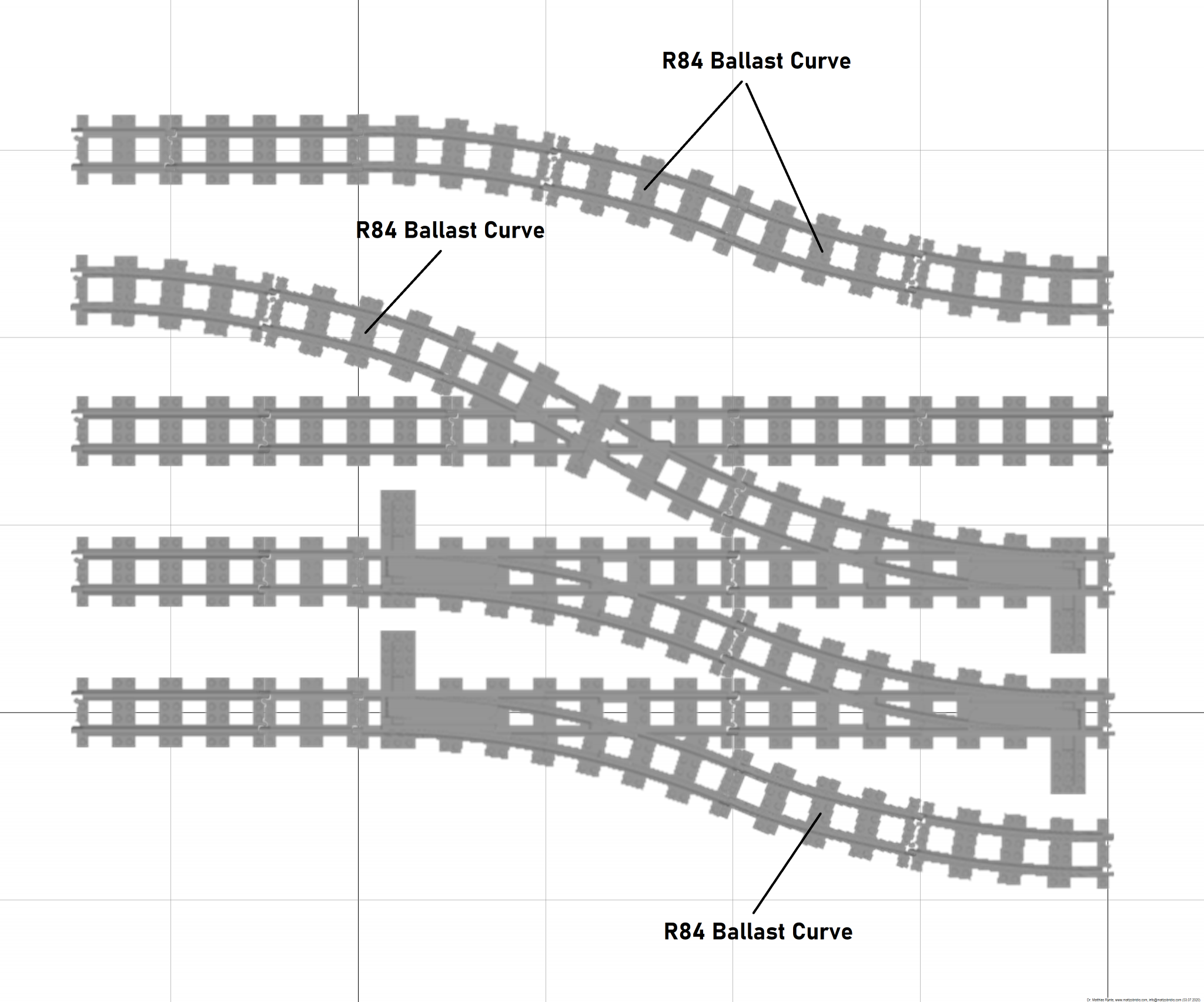 TrixBrix Narrow Gauge Layouts – MattzoBricks