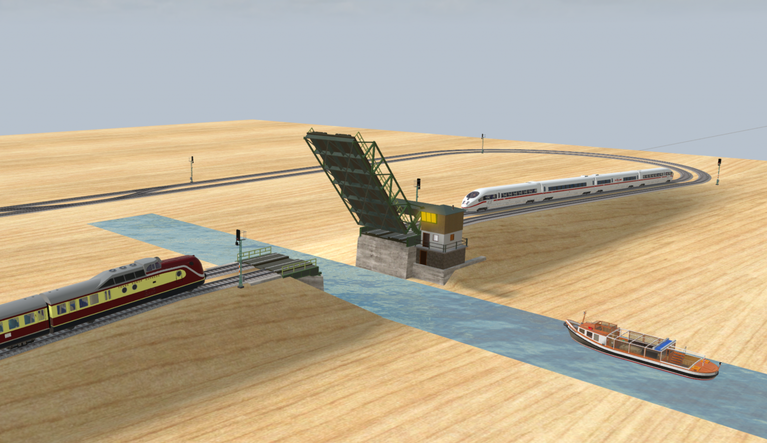 MattzoLayoutController with Bascule Bridges – MattzoBricks