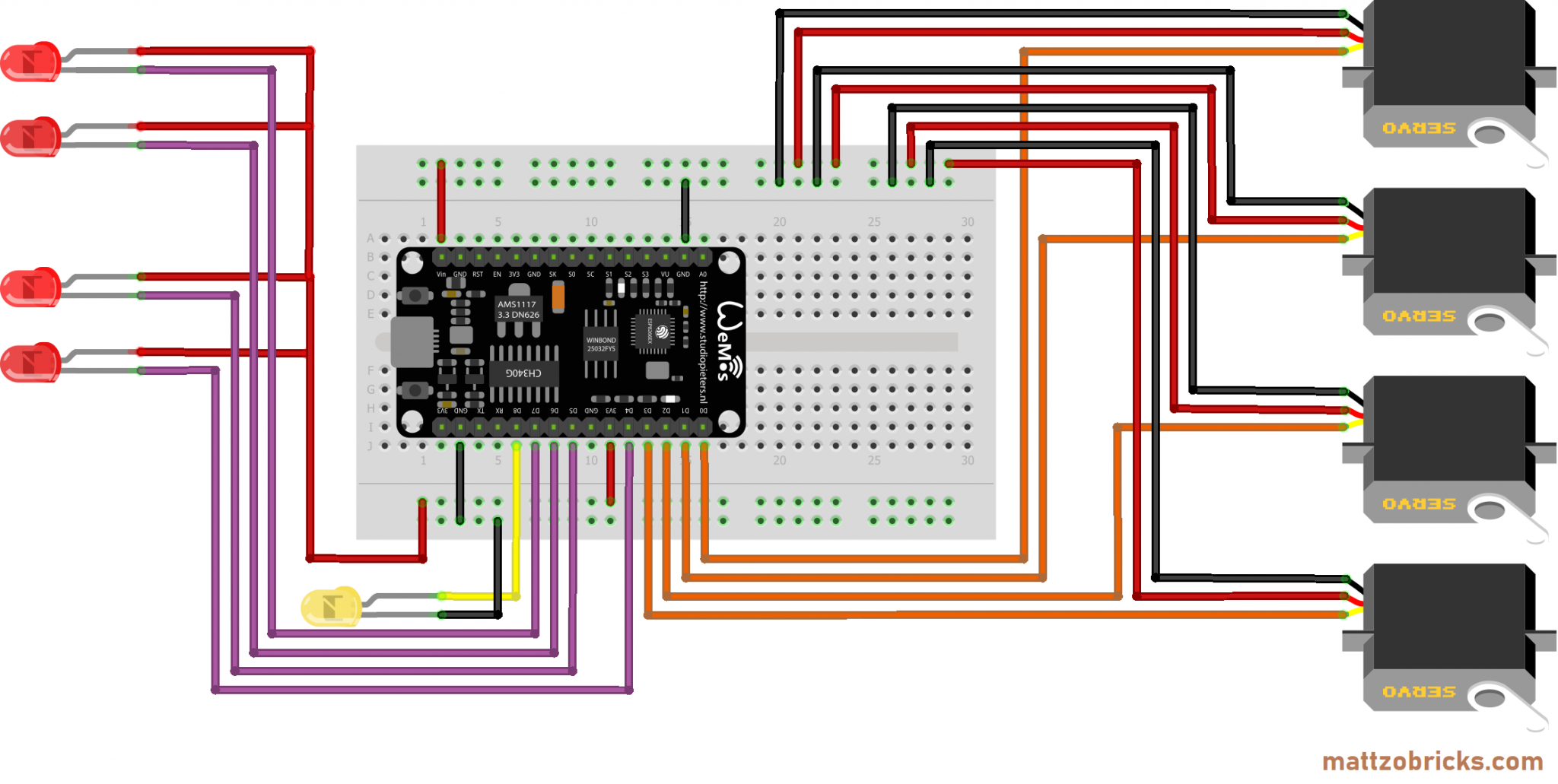 MattzoLayoutController with Level Crossings – MattzoBricks