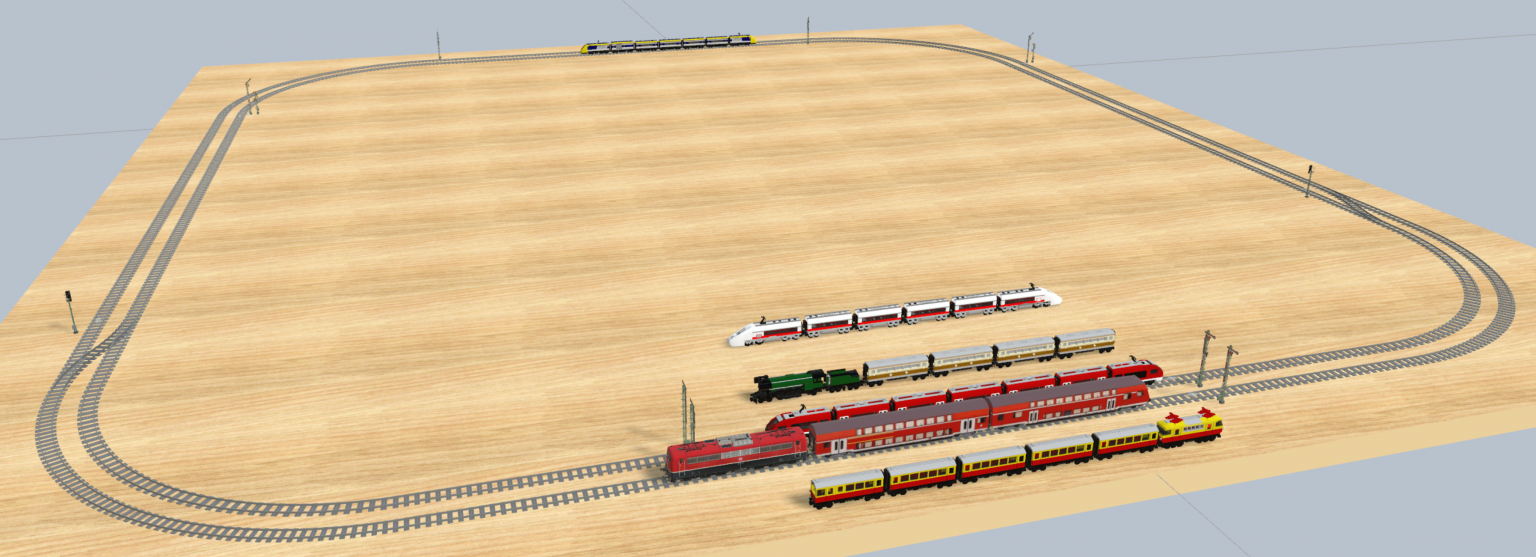 Mattze High Speed Layout 2022 – MattzoBricks